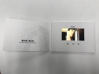 China 5 Inch HD Video Invitation Card For Commercial Advertising 128MB Memory for sale