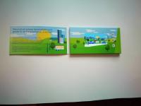China Custom design paper material display video card 4.3'' lcd screen video brochure digital video marketing book for sale