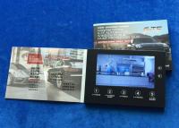 China 7 Inch LCD Virtual Video Greeting Card High Resolution For Advertising for sale