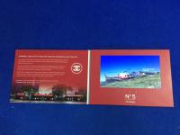 China Full color printing  A4 size video brochure with video screen 10''  LCD video advertising book for  brand strategy for sale
