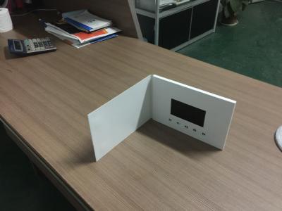 China 4.3 Inch Video Greeting Card Convenient For Conference 128MB Memory for sale