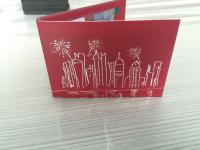 China Advertisement 5 Inch Video Greeting Card With Custom Printing for sale