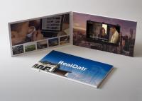 China Advertisement Video Business Card Paper 4.3 Inch For Marketing for sale