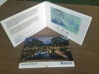 China 256MB Memory Custom Video Brochures All In One For Construction Campaign Video Mailer for sale