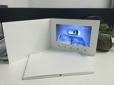 China 128MB 10 Inch Video Marketing Brochure Lcd Video Greeting Card With Button Control for sale