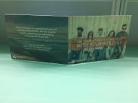 China Custom design 7''  lcd screen video brochure card video mailer custom video book/booklet with video screen for sale