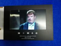 China Custom 2.4 Inch Video Greeting Card 4.3 Inch Video Brochure Lcd for sale