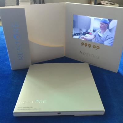 China Creative Interactive Video Editing Books Folded With USB Cable for sale