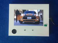 China 7 Inch LCD Video POP Display Paper Card Digital Signage Witn Button Control for sale
