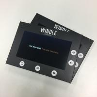 China Advertising Interactive Video Brochure Promotional 7 Inch Lcd Video Card for sale