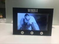 China Advertising Interactive Video Brochure Promotional 7 Inch Lcd Video Card for sale