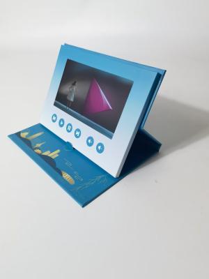 China High Impact Promotional Digital Video Invitation Card Lcd Screen Video Brochure for sale