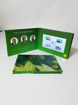 China Promotional 7 Inch Recordable Video Greeting Card Hd Video Brochure for sale