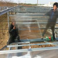 China 4m Section Polycarbonate Greenhouse for Vegetable Fruits and Flowers Commercial Grade for sale