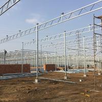 China Greenhouse Plastic Sheet/PC Sheet Greenhouse with Stable Structure and Vents for sale