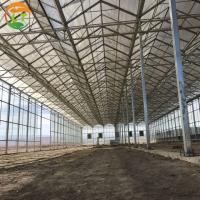 China PC Sheet Cover Greenhouse The Perfect Solution for Large-Scale Hydroponic Supply for sale
