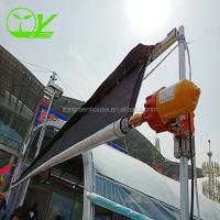 China Small Greenhouse Electric Roll Up Film Motor for Multi-Span Film Greenhouse 2.4kg for sale