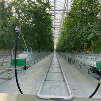 China Food Grade PVC Planting Trough for Large-Scale Hydroponic Greenhouse Growing System for sale