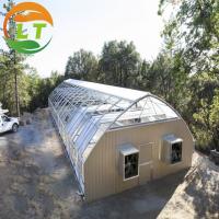 China White Double Layer Greenhouse for Mushroom Farming Profitability for sale