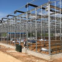 China Full Set of Agricultural Greenhouses with Galvanized Skeleton and Easy to Install for sale