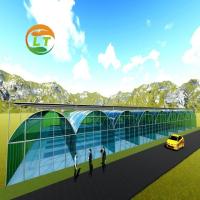 China Multi-span Film Greenhouse for Vegetable Planting Customized Length 50m Height 3m for sale