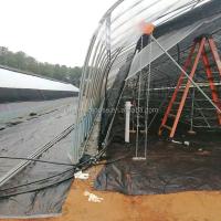 China Greenhouse Design for Small Fish Farming and Poultry Cultivation Length Customizable for sale