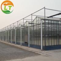 China Stable Structure Glass Greenhouse for Growing Vegetables and Fruits in All Seasons for sale