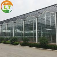 China Transparent Glass Greenhouse for Sustainable Vegetable Planting and Plant Growth for sale