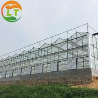 China Transparent Glass Greenhouse for Sustainable Vegetable Planting and Plant Growth for sale