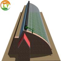 China High Strength Solar Agricultural Greenhouses with Easy Assembly and Greenhouse Benches for sale