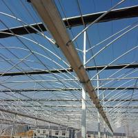 China Large Hot Galvanized Steel Structure Gutter Connected Greenhouse with Height 3.0-4.8m for sale