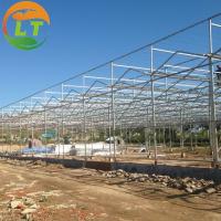 China Pressure-Resistant Glass House for Large-Scale Growth of Vegetable Fruits and Flowers for sale