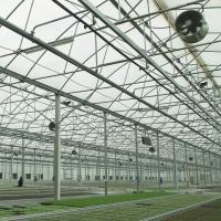 China Ventilation in 30-100m Length Smart Greenhouse with IOT System and Fertilizer Machine for sale