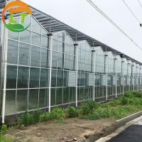 China Hot-Dip Galvanized Steel Multi-Span Agricultural Greenhouses for Sustainable Planting for sale