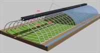 China Film Cover Winter Solar Greenhouse Kits for Extended Growing Season for sale