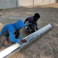 China Namibia Africa Gutter Connected Greenhouse with Optimal Ventilation and Single Layer for sale