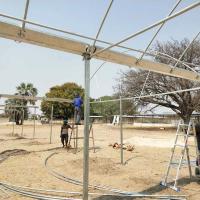 China Single Layer Roof and Side Ventilation Namibia Commercial Greenhouse for Tomatoes Farming for sale