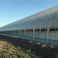 China Agricultural Commercial Grass Greenhouse with Electrical or Water Heating System for sale