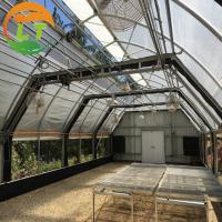 China Mushroom Growing Farm Greenhouse Design featuring PE Film Cover Material for sale