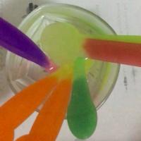 China Blue Color Change to Color Plastic Injection PE Color Changing Masterbatch for sale