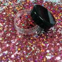 China hot selling nail pigment polyester pigment glitter color for sale