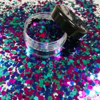 China for eyeshadow polyester glitter pigment powder face glitter loose powder for sale