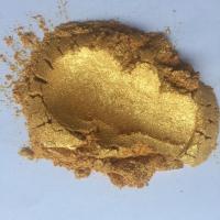 China Gold Cosmetic Mica Powder Pigment for sale