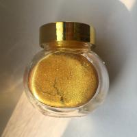 China gold pearl pigment pearlescent pigment gold color mica powder for sale