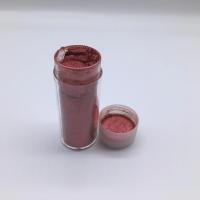 China Deep Red Metallic Pigment For Epoxy Resin Pigment Mica Powder for sale