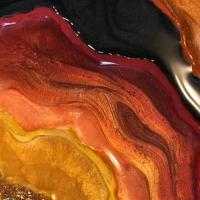 China resin pearl pigment mica powder pearlescent pigment for sale