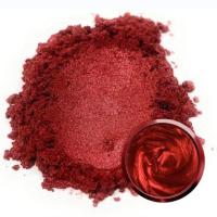 China cosmetic grade Red color mica pigment powder effect pearl pigment for sale
