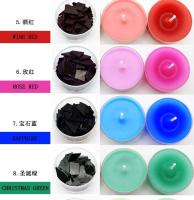 China soy wax dye candle pigment DIY candle pigment for sale