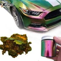 China cosmetic chameleon pigment artist chrome color shift pigment powder for eyeshadow for sale