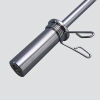 China Cold Galvanizing Steel Free Weight Exercise Equipment Olympic Barbell Bar for sale